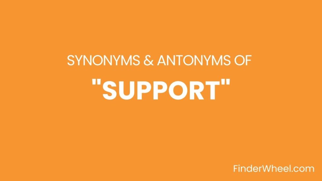 Support Synonyms 100 Synonyms Antonyms Of Support Support Synonyms 100 Synonyms Antonyms Of Support